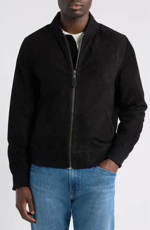Ag Dayton Leather Bomber Jacket