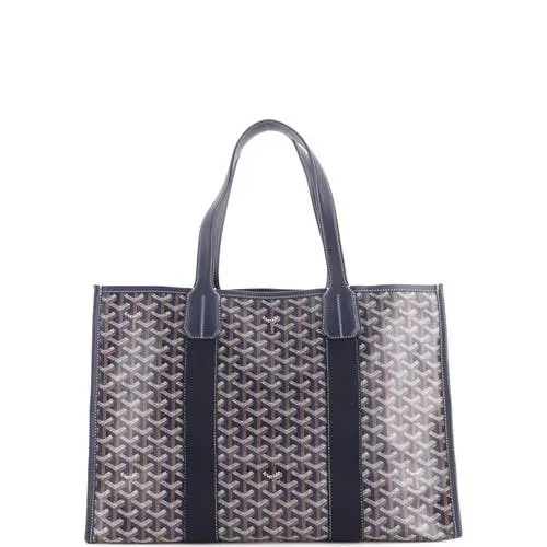 Goyard Villette Tote Printed Coated Canvas Mm - Blue