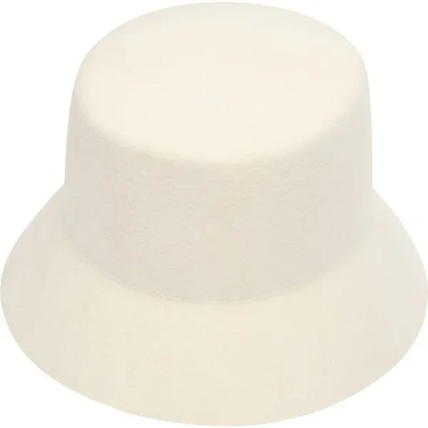 Mango Wool Bucket Hat - Ecru