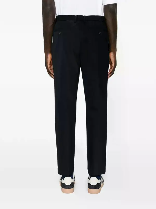 ALLEY DOCKS 963 Pleated Straight-leg Trousers