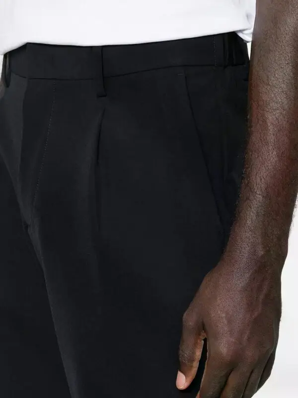 ALLEY DOCKS 963 Pleated Straight-leg Trousers