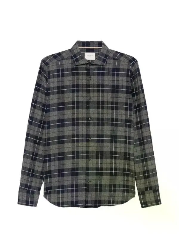 TINTORIA MATTEI 954 Check-pattern Shirt