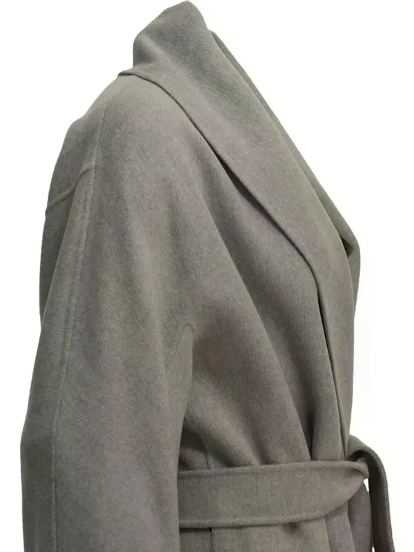 Max Mara Belted Shawl-collar Coat