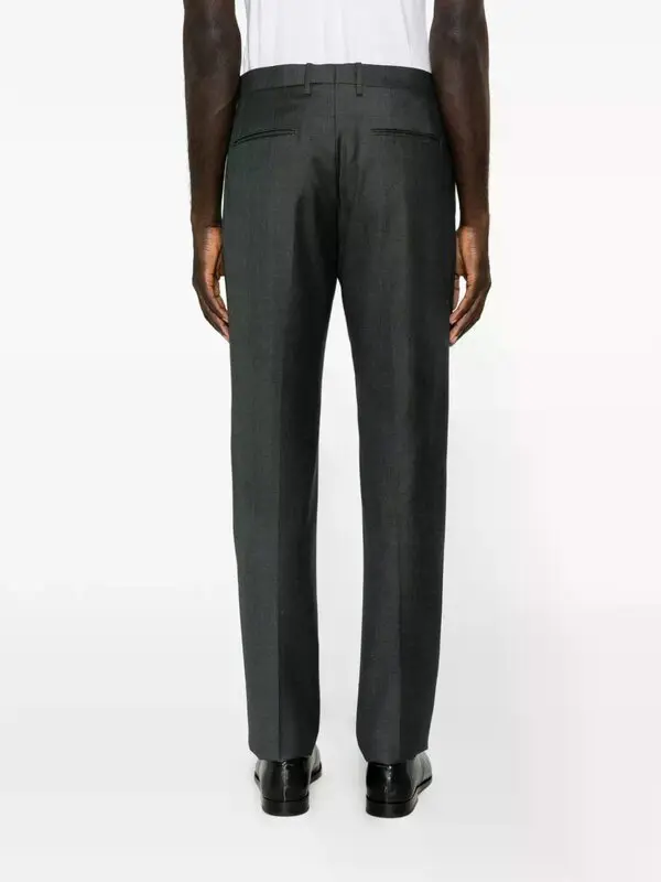 Tagliatore Pleated Pressed-crease Trousers
