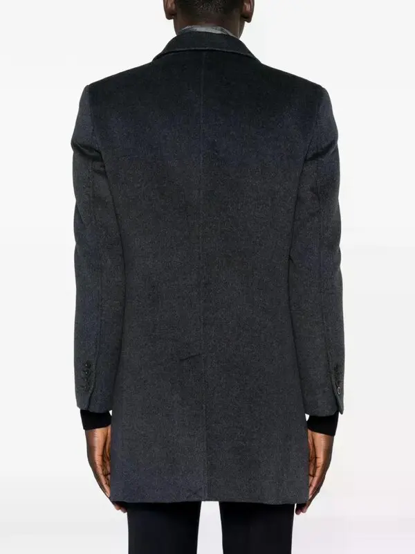 MABRUN Single-breasted Layered Coat