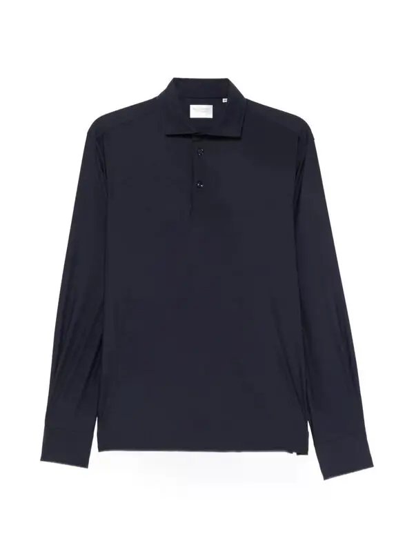 ALLEY DOCKS 963 Long-sleeved Polo Shirt