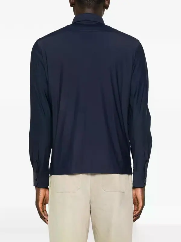 ALLEY DOCKS 963 Long-sleeved Polo Shirt