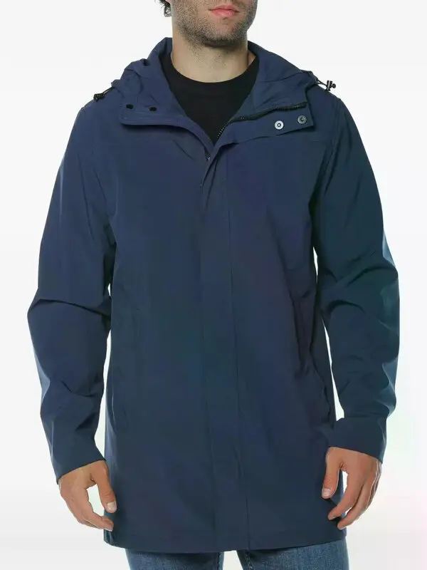 TRUSSARDI Hooded Jacket - Blue