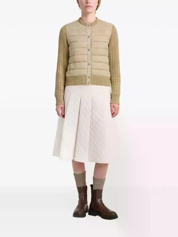 SAVE THE DUCK Zelinda Quilted-panel Jacket