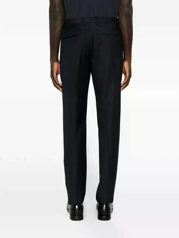 Tagliatore Pleated Straight-leg Trousers
