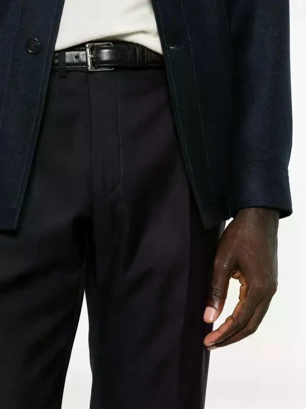 Tagliatore Pleated Straight-leg Trousers