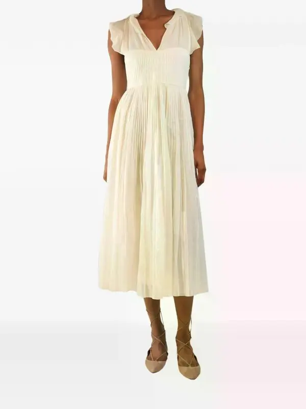 N°21 Pleated Midi Dress