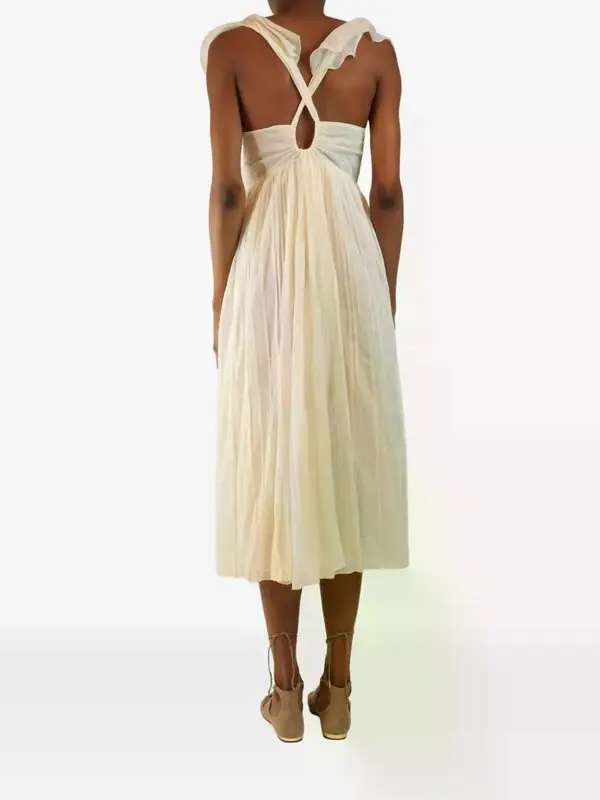 N°21 Pleated Midi Dress