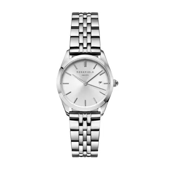 ROSEFIELD The Ace Xs Watch Sunray Steel - Silver