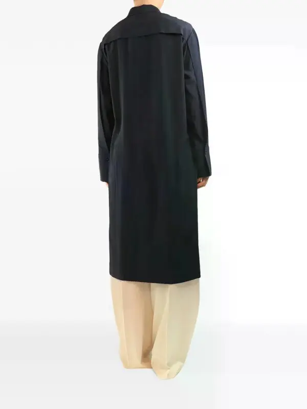 JOSEPH Crepe Shirt Midi Dress
