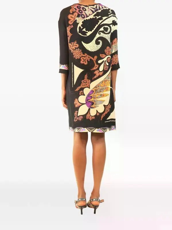 Etro Floral-paisley Midi Dress