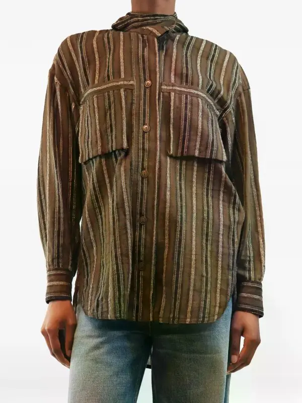 ISABEL MARANT VINTAGE Chelia Striped Shirt