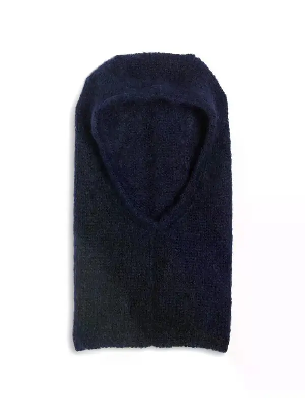 Aspesi Knitted Balaclava - Blue