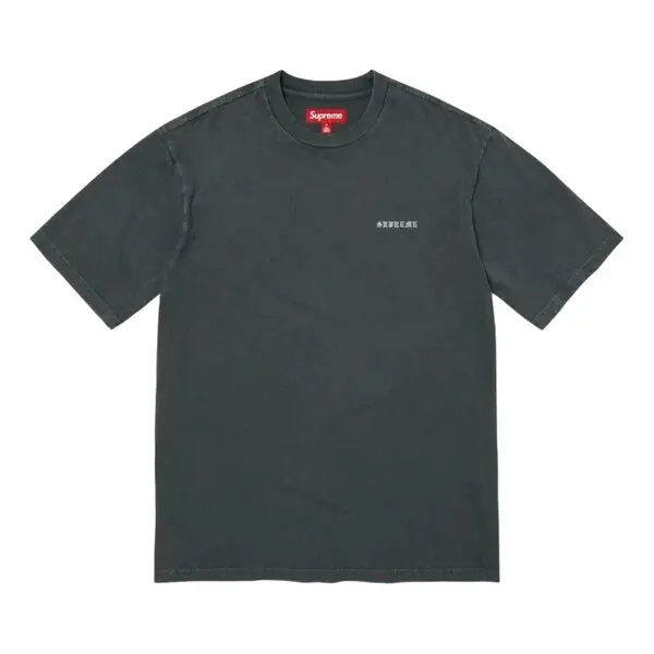 Supreme Fw26 Washed S/s T-shirt - Black