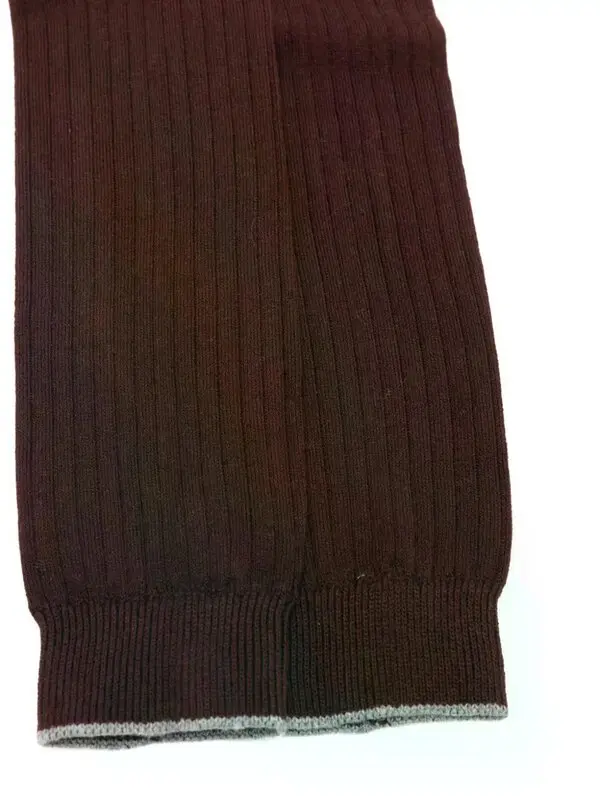 Eleventy Ribbed-knit Socks