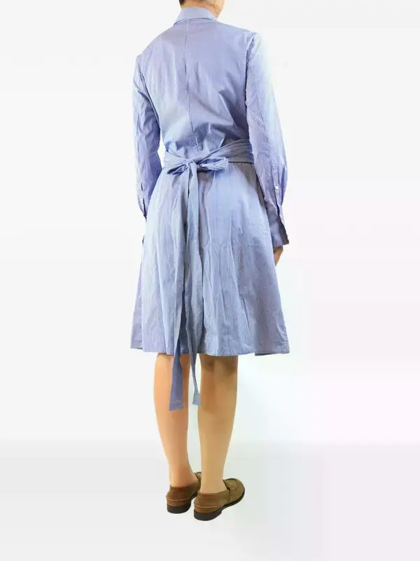 Altuzarra Striped Wrap-waist Midi Dress