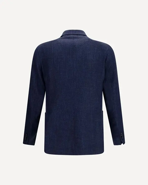 Tagliatore Single-breasted Blazer With Patch Pockets