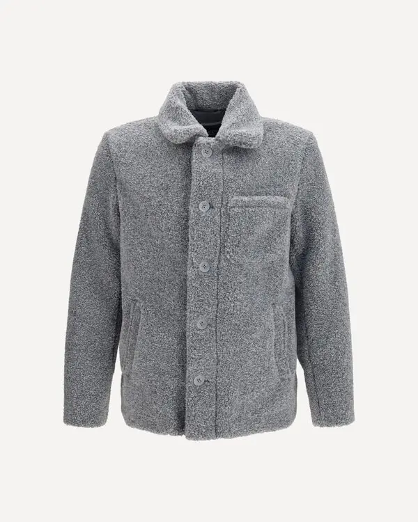 Herno Mélange Teddy-effect Jacket