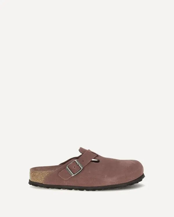 BIRKENSTOCK Boston Mules - Bordeaux
