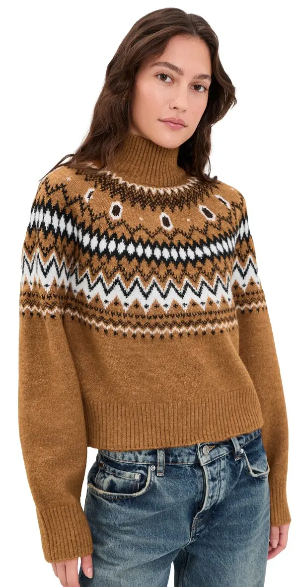FAVORITE DAUGHTER The Chalet Fair Isle Sweater