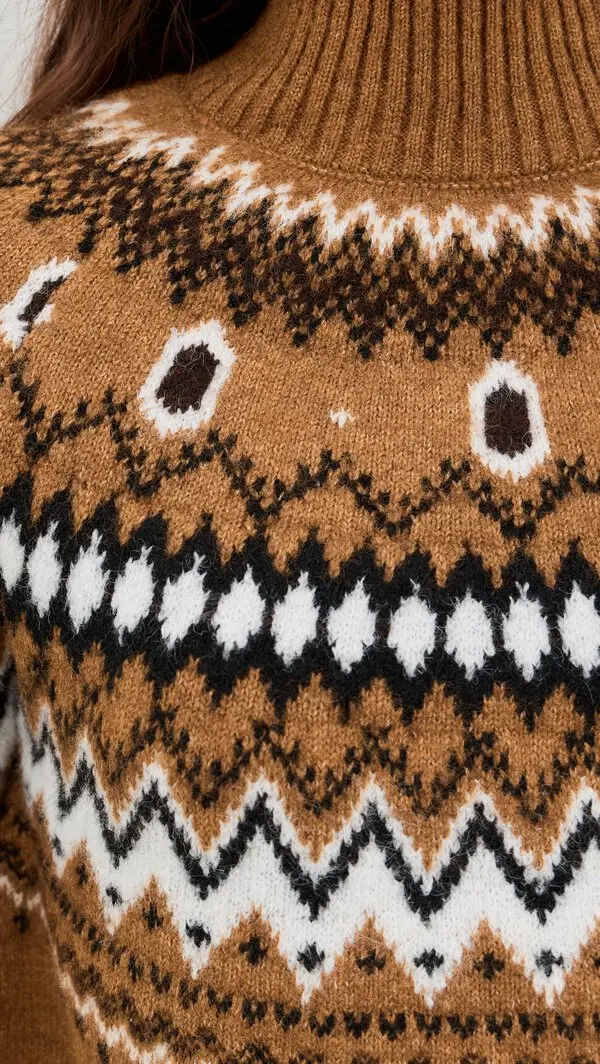 FAVORITE DAUGHTER The Chalet Fair Isle Sweater