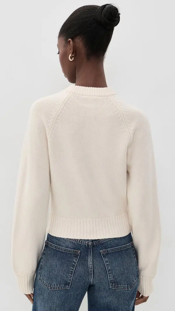 Sporty & Rich Riding Club Knitted Boxy Wool Sweater