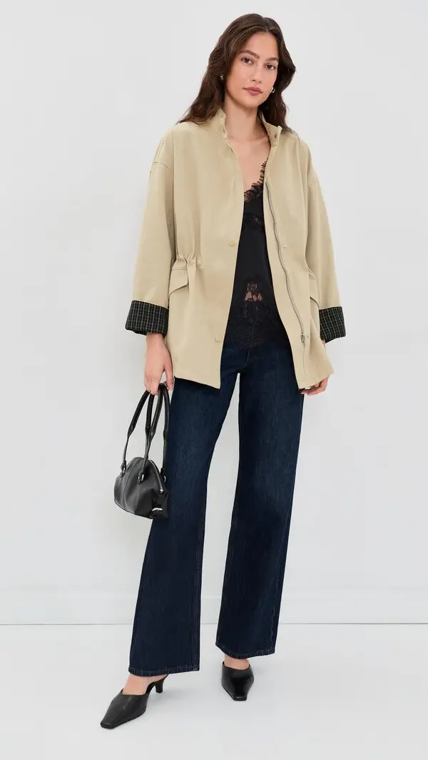 MAUDE CLUB Lake Trench Coat