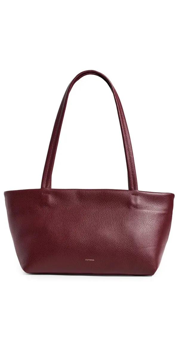 Cuyana East West Easy Tote - Cherry