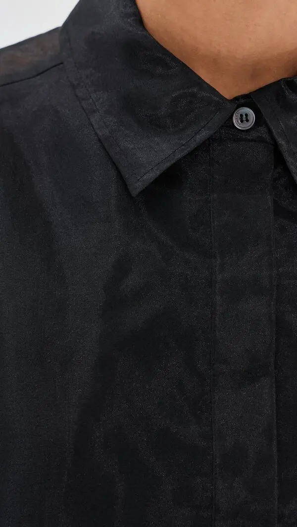 Simkhai Ryett Crop Shirt
