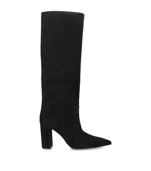 Paris Texas Suede Anja Knee-high Boots 85