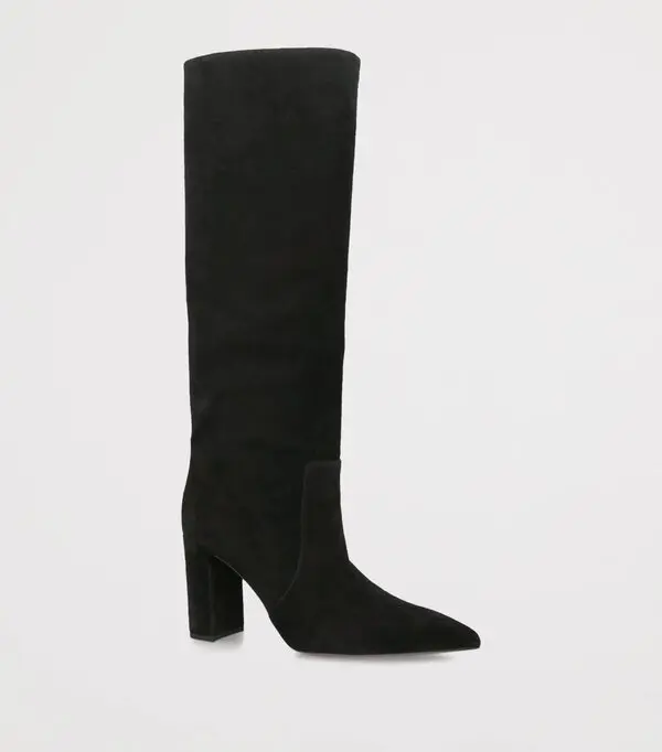 Paris Texas Suede Anja Knee-high Boots 85