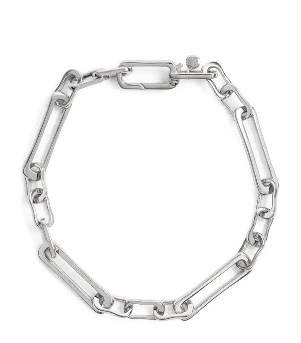 Monica Vinader Sterling Alta Duo Chain Bracelet