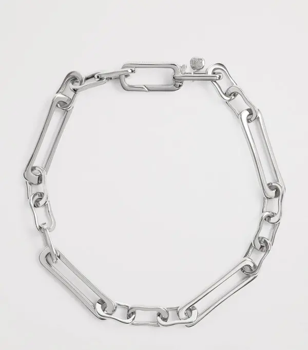Monica Vinader Sterling Alta Duo Chain Bracelet