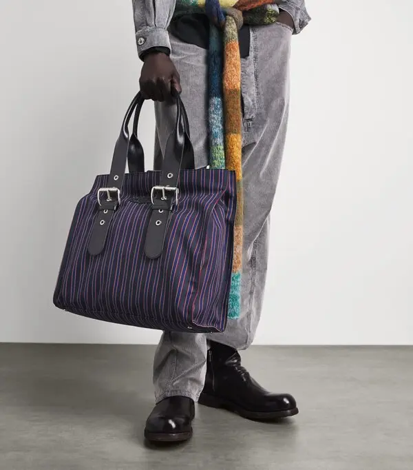 VIVIENNE WESTWOOD Stripe Alex Tote Bag