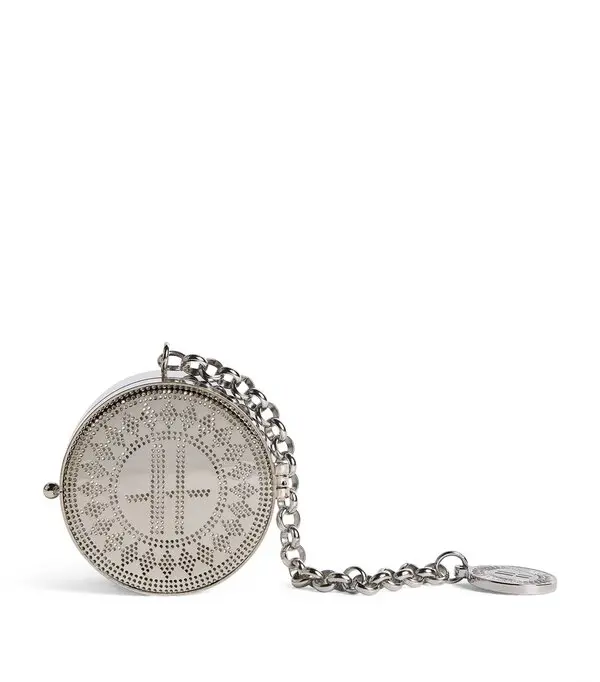 Harrods Stainless Steel Chain Tea Infuser - Silver