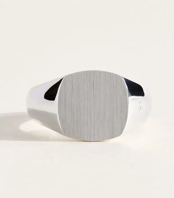 Tom Wood Sterling Kay Signet Ring