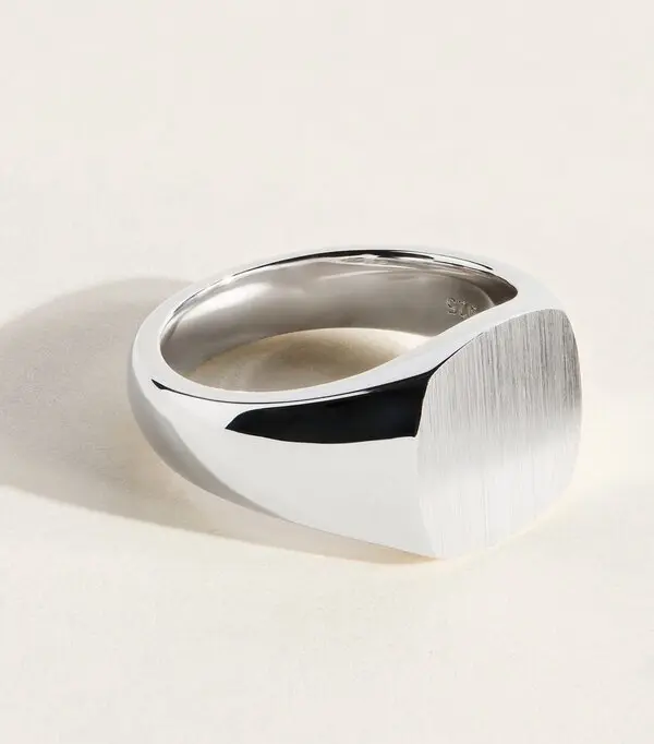 Tom Wood Sterling Kay Signet Ring
