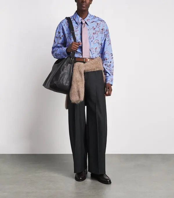 Séfr Cotton Printed Shirt