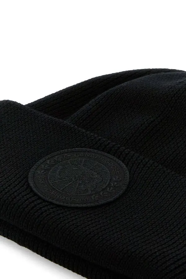 Canada Goose Logo Patch Beanie