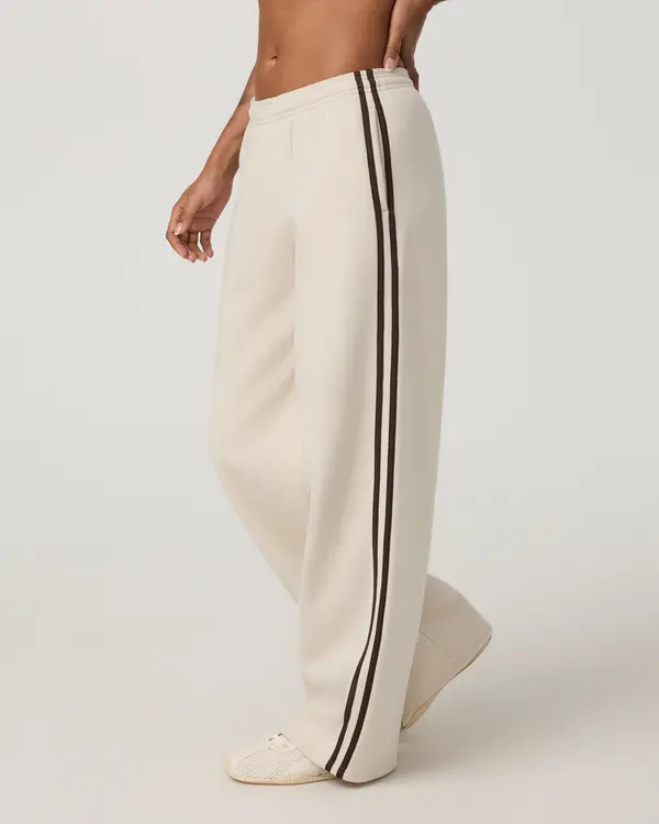 Vuori Restore Straight Leg Track Sweatpant - Bone
