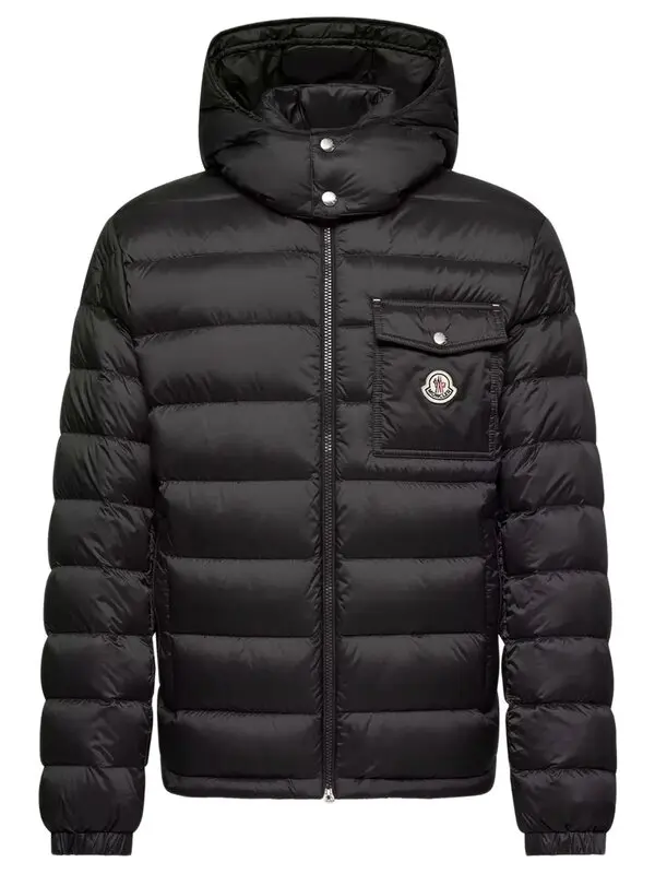 Moncler Verith Hooded Short Down Jacket - Black