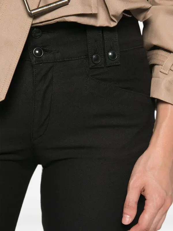 Isabel Marant Étoile Pantaloni Berna Al Ginocchio - Black