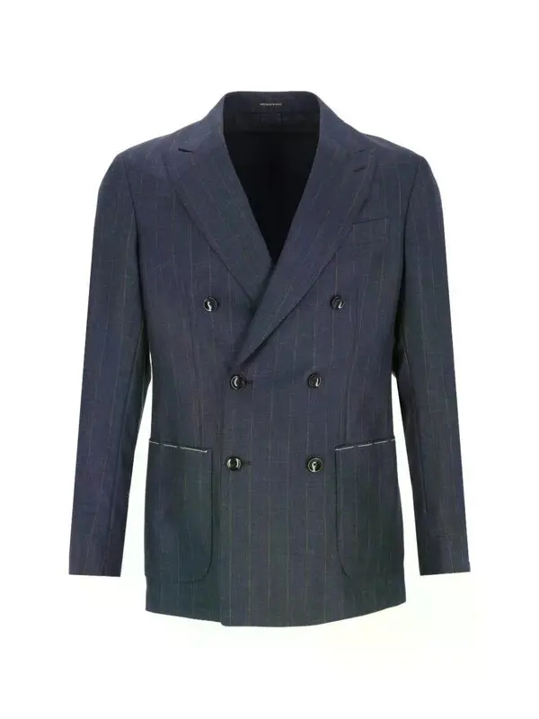 Al Duca D'aosta Pinstripe Double-breasted Suit