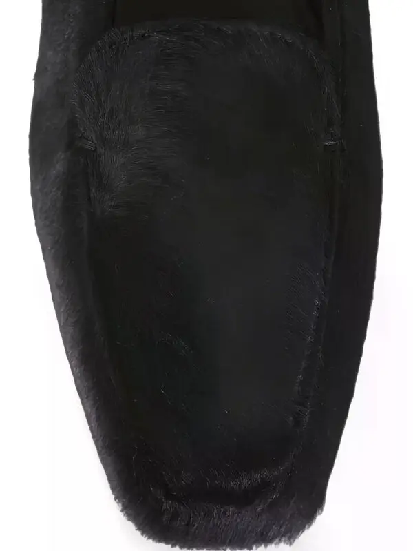 Agl Pony-skin Effect Square-toe Loafers
