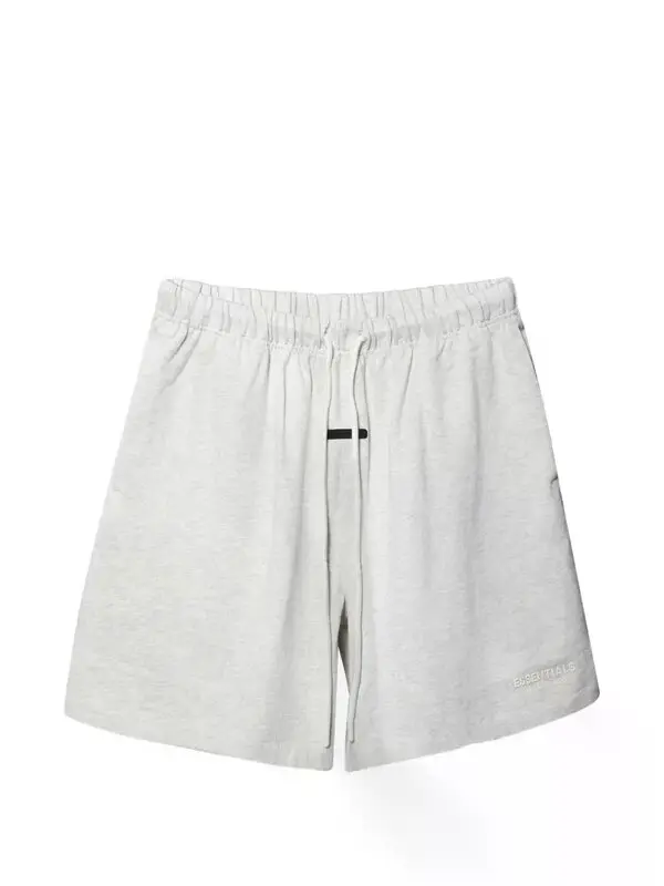 Fear Of God Essentials Fw26 Classic Heavy Jersey Shorts - Grey